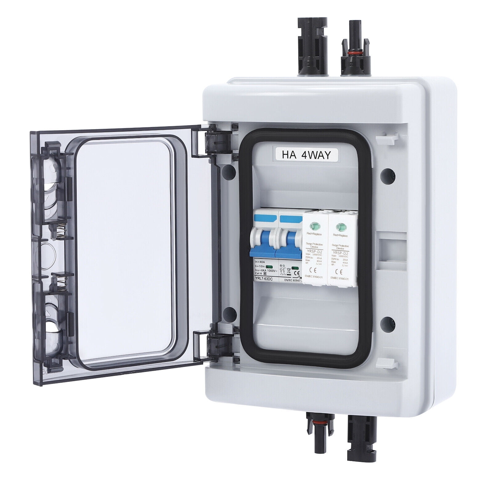 Modern Solar DC String Box PV Combiner Box for Solar Panel W/Vent Valve ...