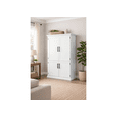 Modern Solid Wood Computer Armoire Desk - Walmart.com