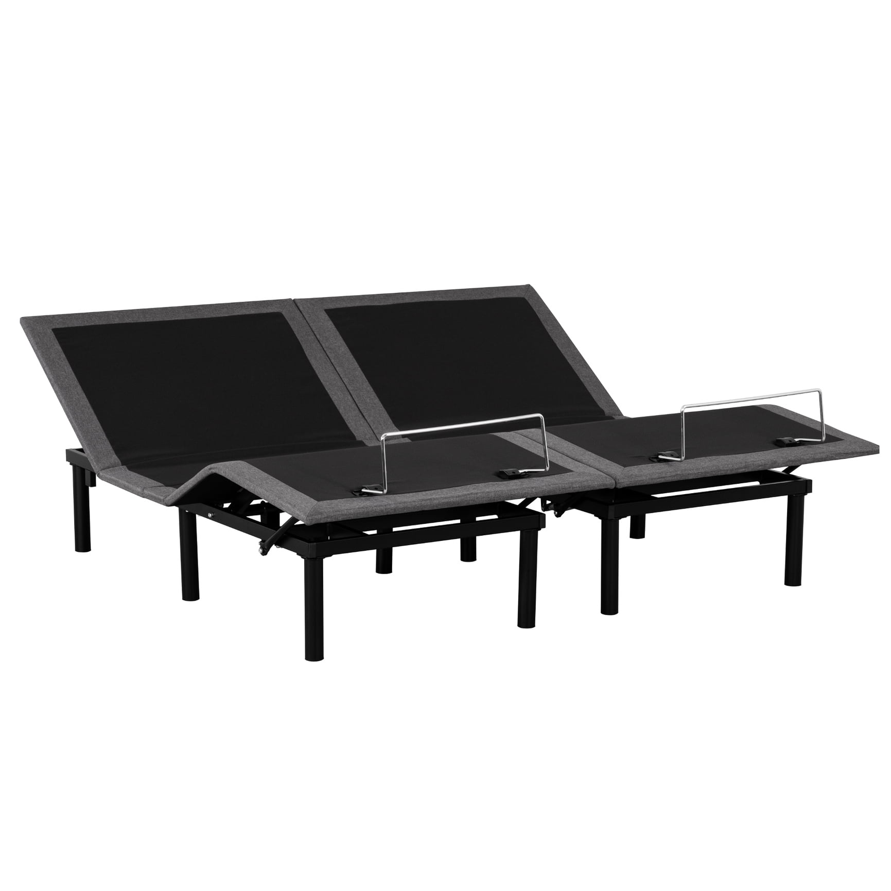 Modern Split King Adjustable Bed Base. Wired Control Feature. Quiet ...