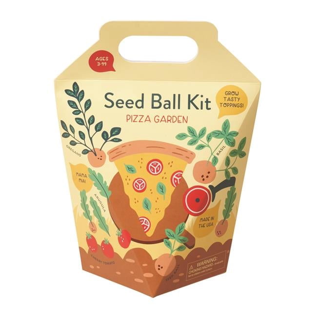 Modern Sprout Pizza Garden Assorted Herbs Seed Starter Kit - Walmart.com
