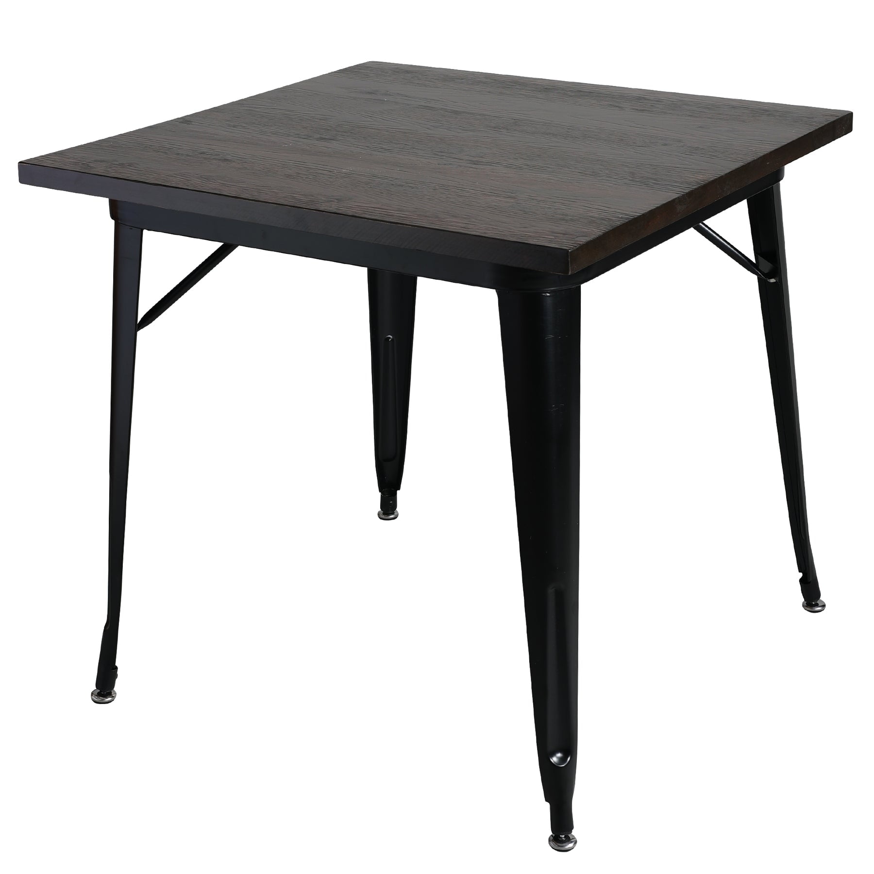 Modern Square Dining Table, A solid wood bar table，Mid-Century modern ...