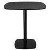 Merrick Lane 23.75" Square Metal Dining Table for Indoor and Outdoor ...