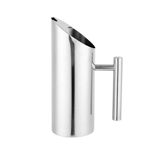 Modern Stainless Steel Water Pitcher Restaurant Bar Coffee Cold Drinks ...