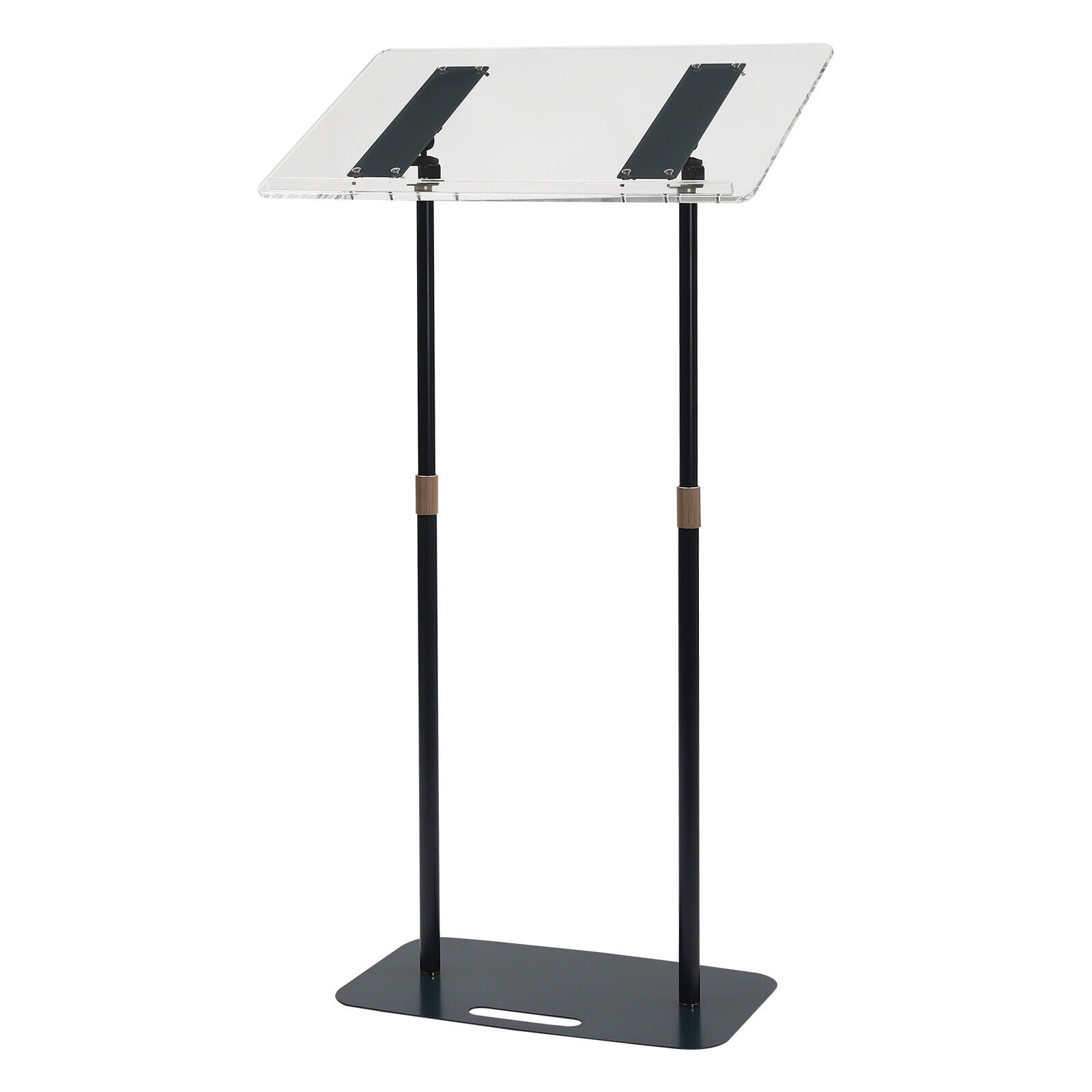 Modern Standing Desk Height Adjustable Teacher Podium Stand Lectern ...