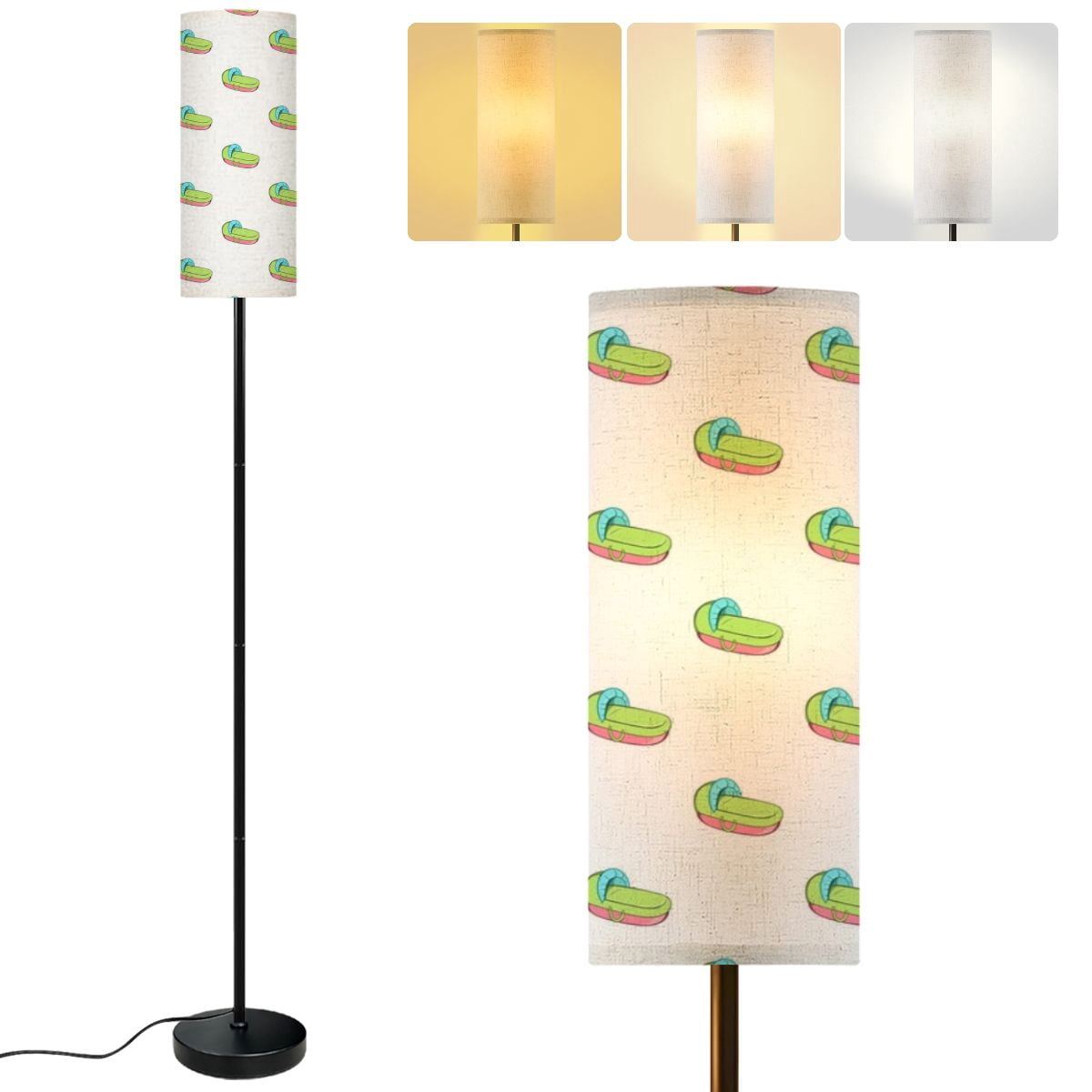 Modern Standing Floor Lamp Cradle for baby Cartoon cradle for baby for ...