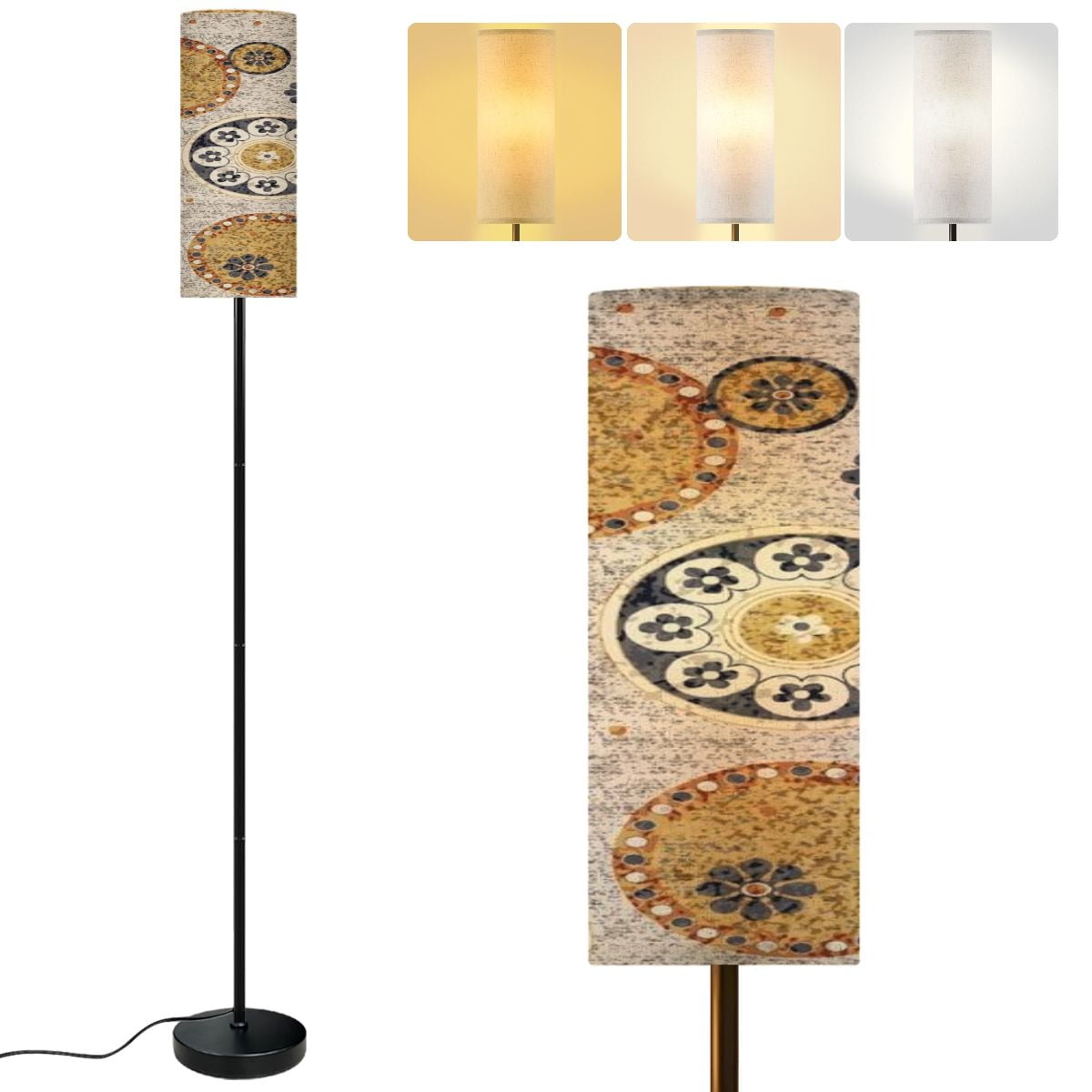 Modern Standing Floor Lamp Geometrical Carpet modern texture trending ...