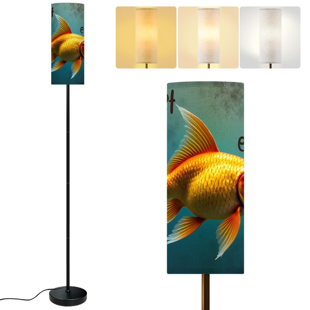 Modern Standing Floor Lamp Mindset Everything Motivational Quotes ...