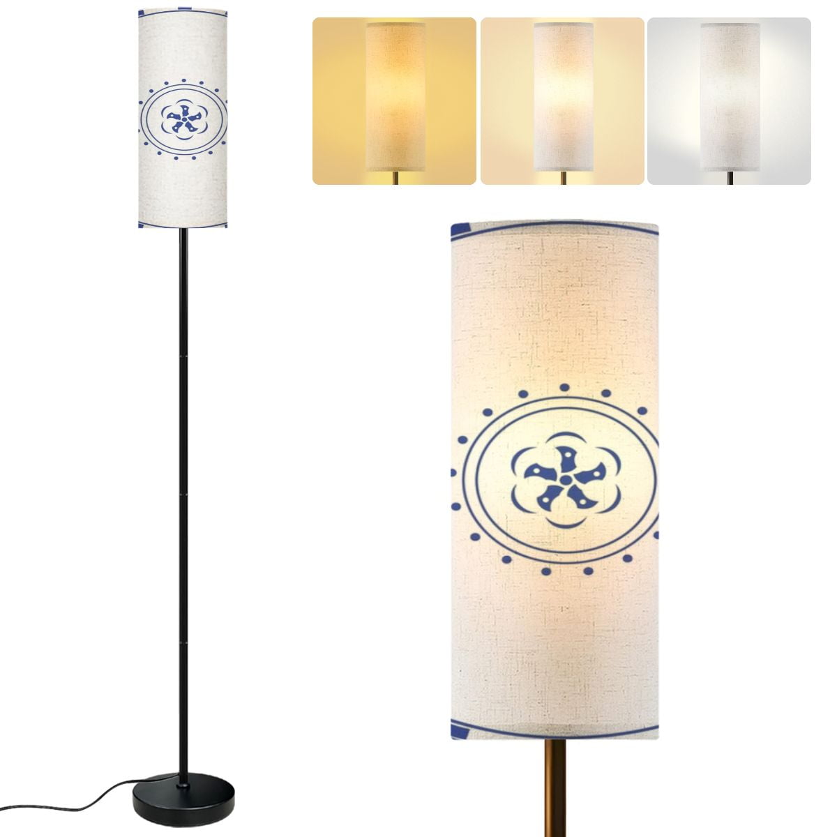 Modern Standing Floor Lamp glass pitcher Simple Mind blowing Art ...