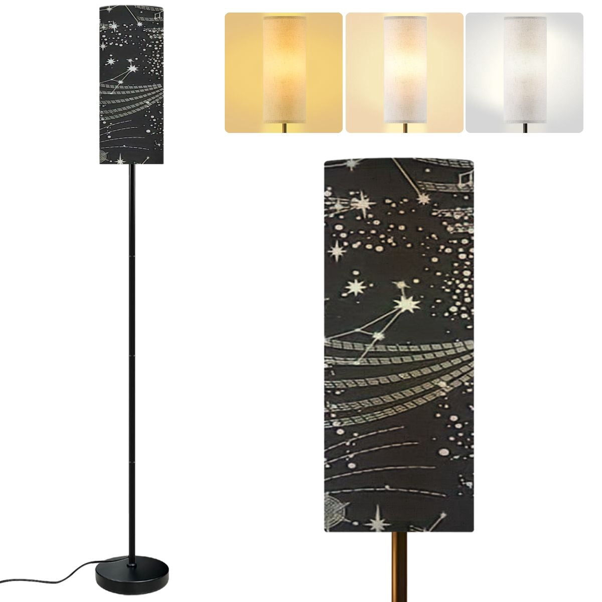 Modern Standing Floor Lamp star constellation stellar zodiac sparks ...
