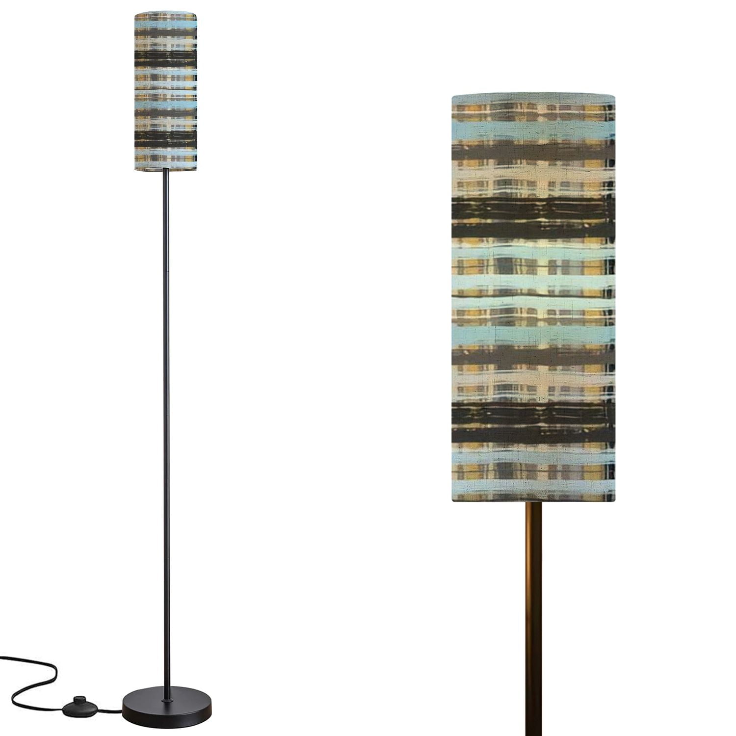 Modern Standing Lamps Abstract art brushed seamless pattern watercolor ...