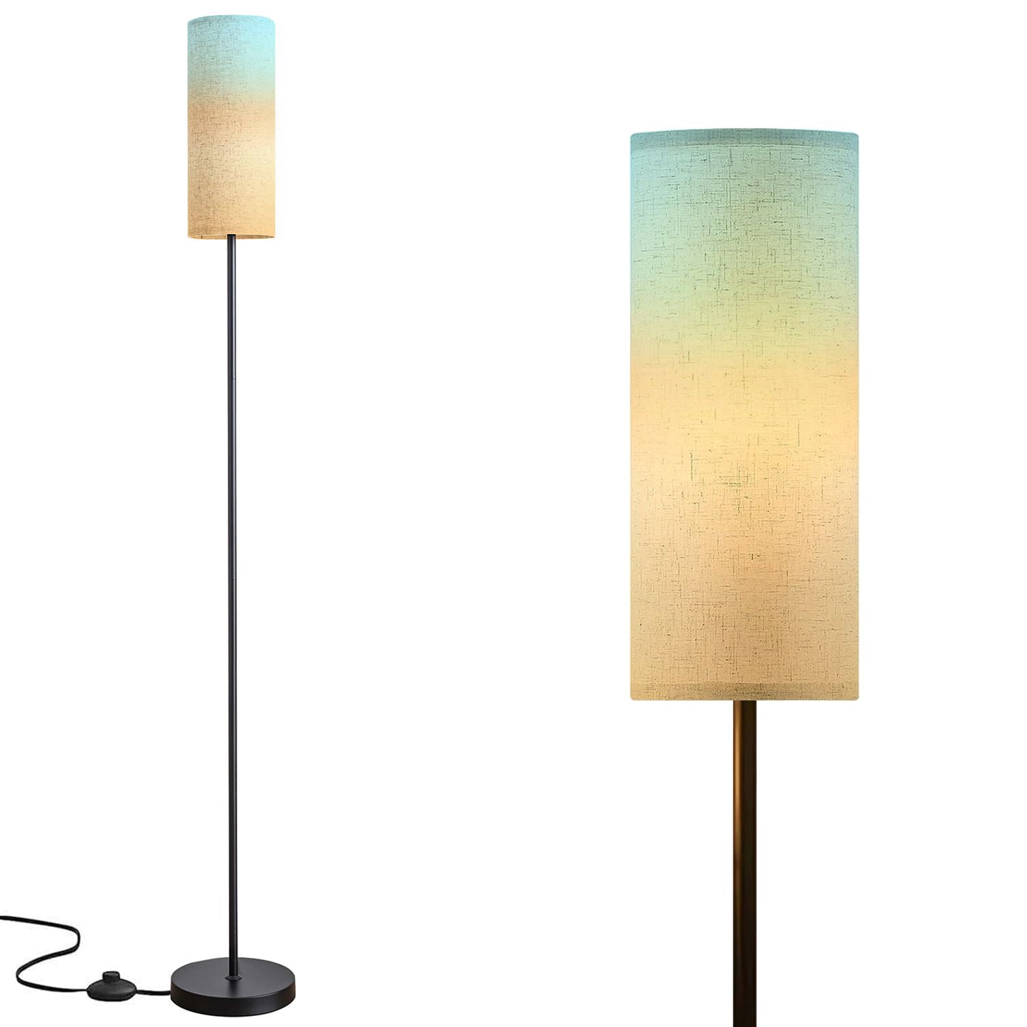 Modern Standing Lamps Abstract beach gradient soft retro colors ...