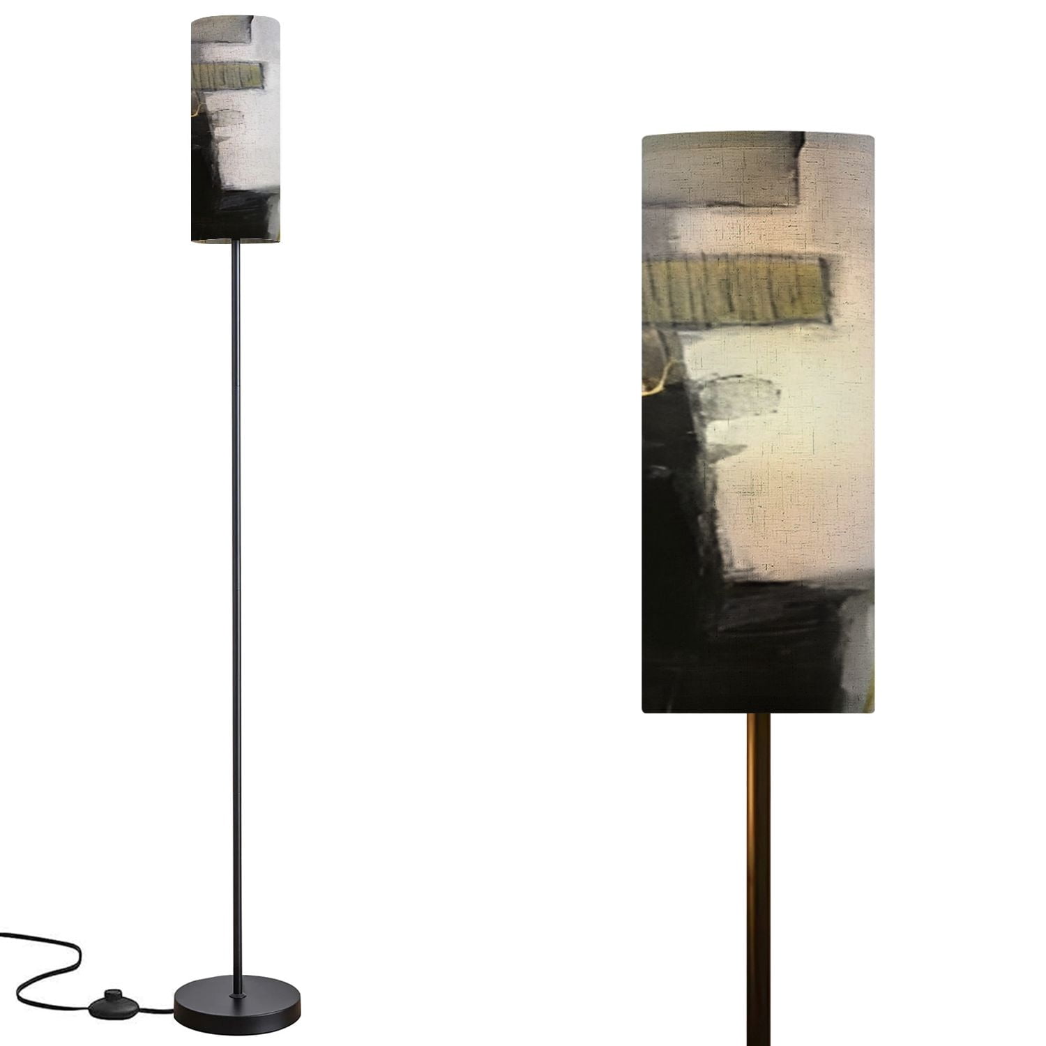 Modern Standing Lamps Abstract modern Contemporary art Dimmable Floor ...