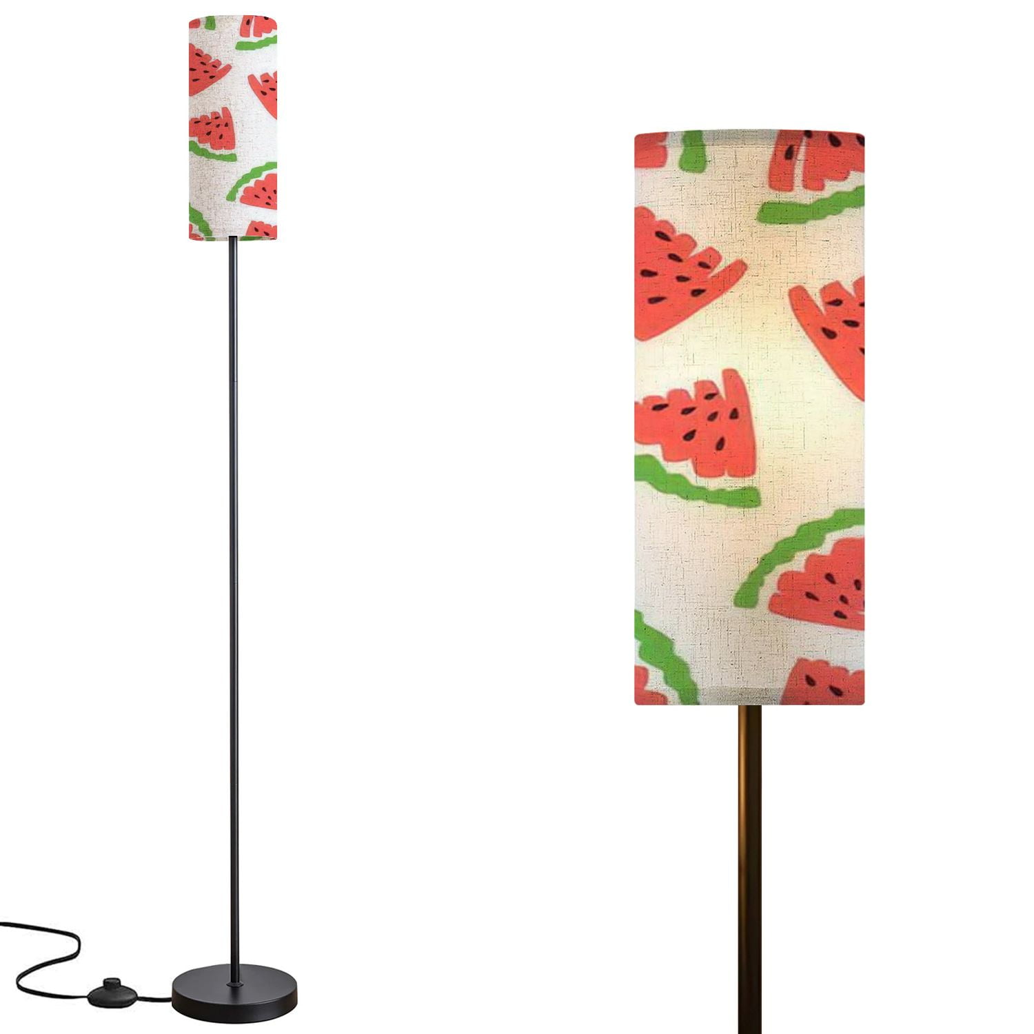 Modern Standing Lamps Cute seamless watermelon slices Summer fresh ...