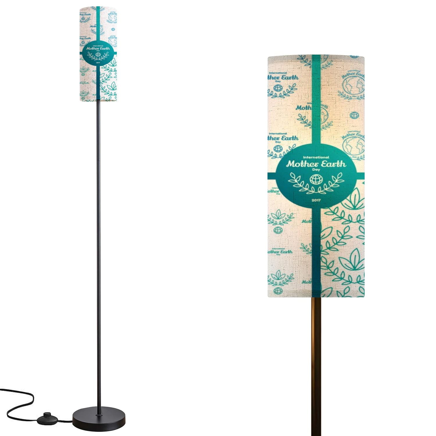 Modern Standing Lamps International Day April 22 Ecology seamless ...