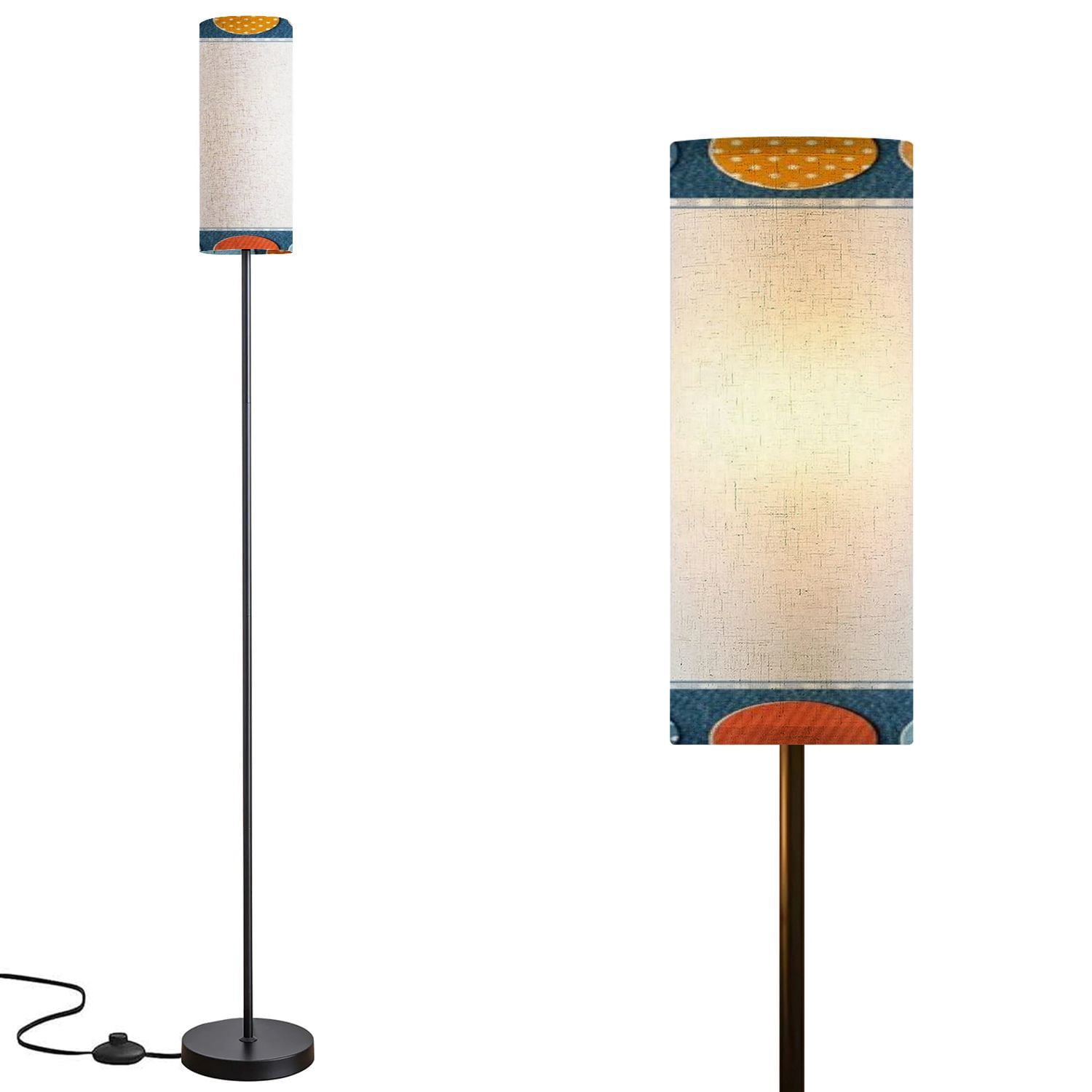 Modern Standing Lamps Pattern Border Paper Texture Palette Dimmable ...