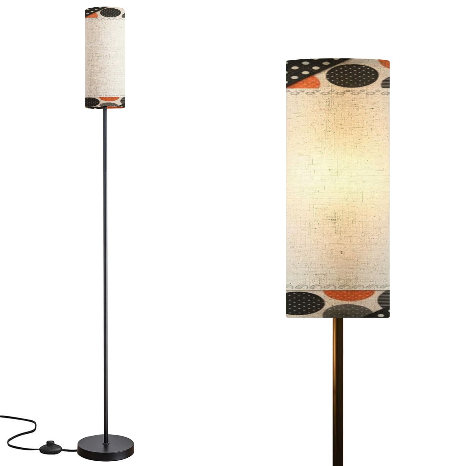 Modern Standing Lamps Pattern Border Paper Texture Rustic Earth Palette ...