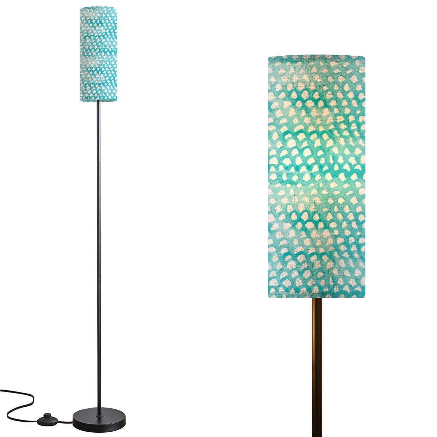 Modern Standing Lamps Seamless abstract watercolor pattern Dimmable ...