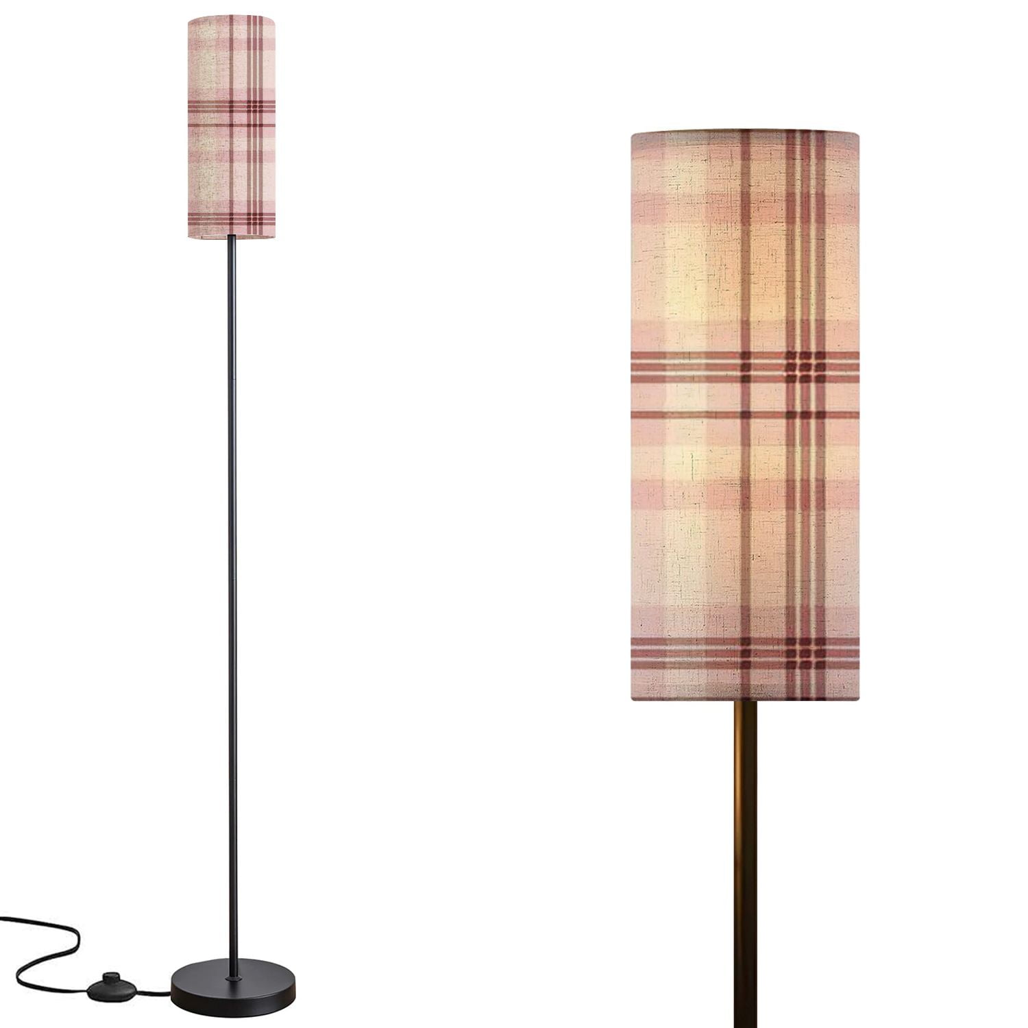 Modern Standing Lamps Seamless palette muted pink burgundy cream ...