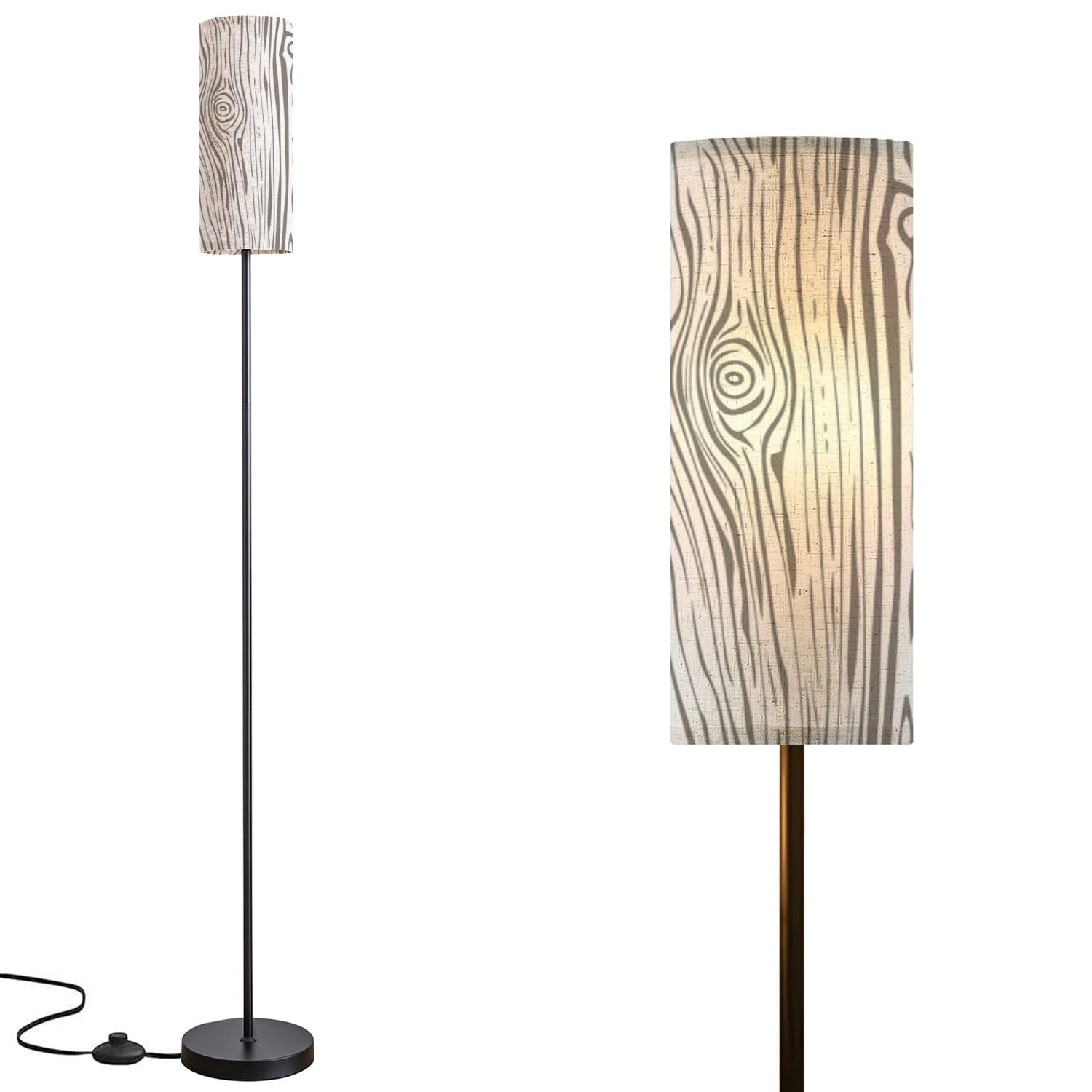 Modern Standing Lamps Seamless wooden pattern Wood grain texture Dense ...