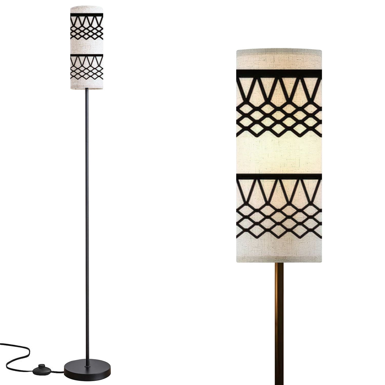 Modern Standing Lamps basketball basket net seamless Dimmable Floor ...
