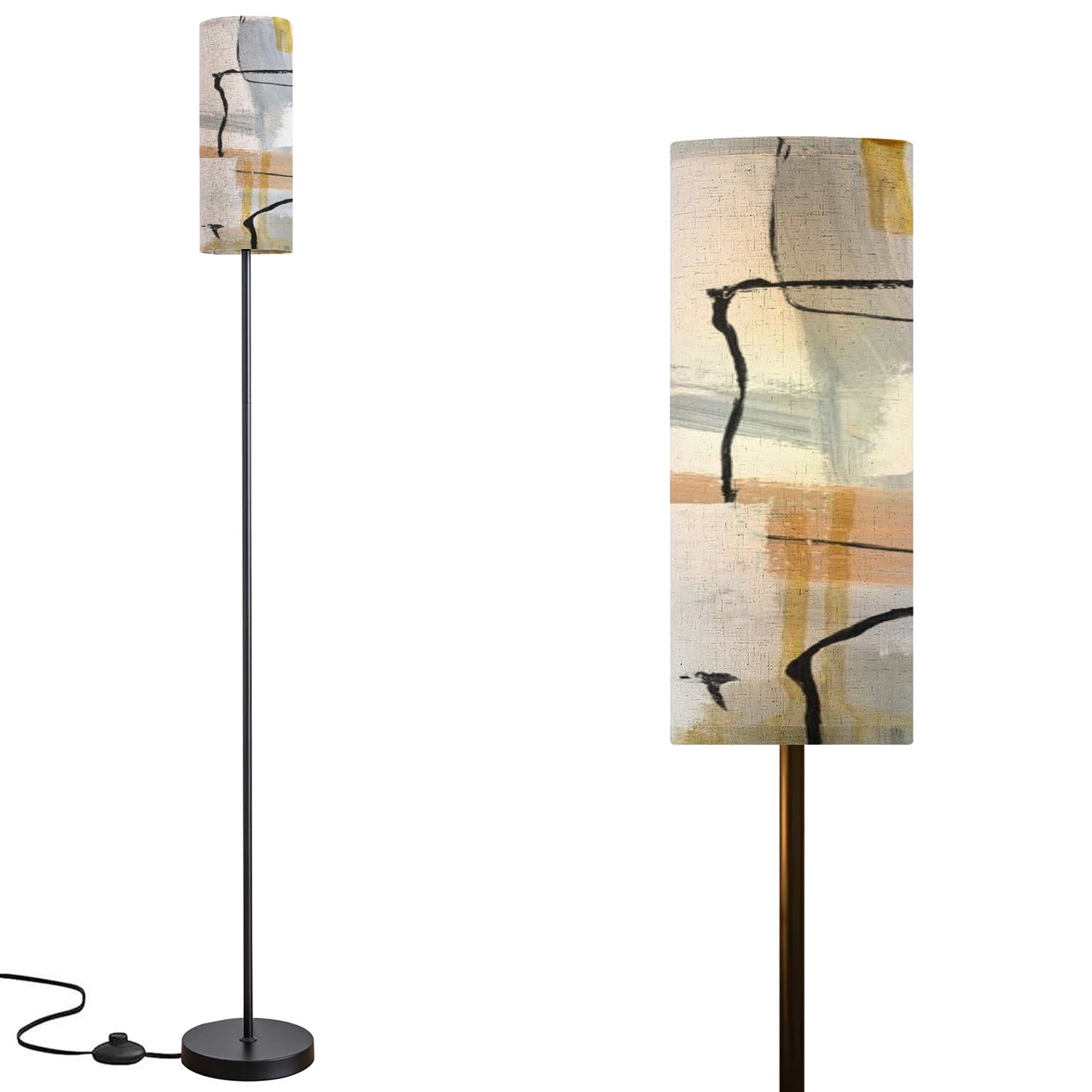 Modern Standing Lamps Modern impressionism technique Wall poster print ...