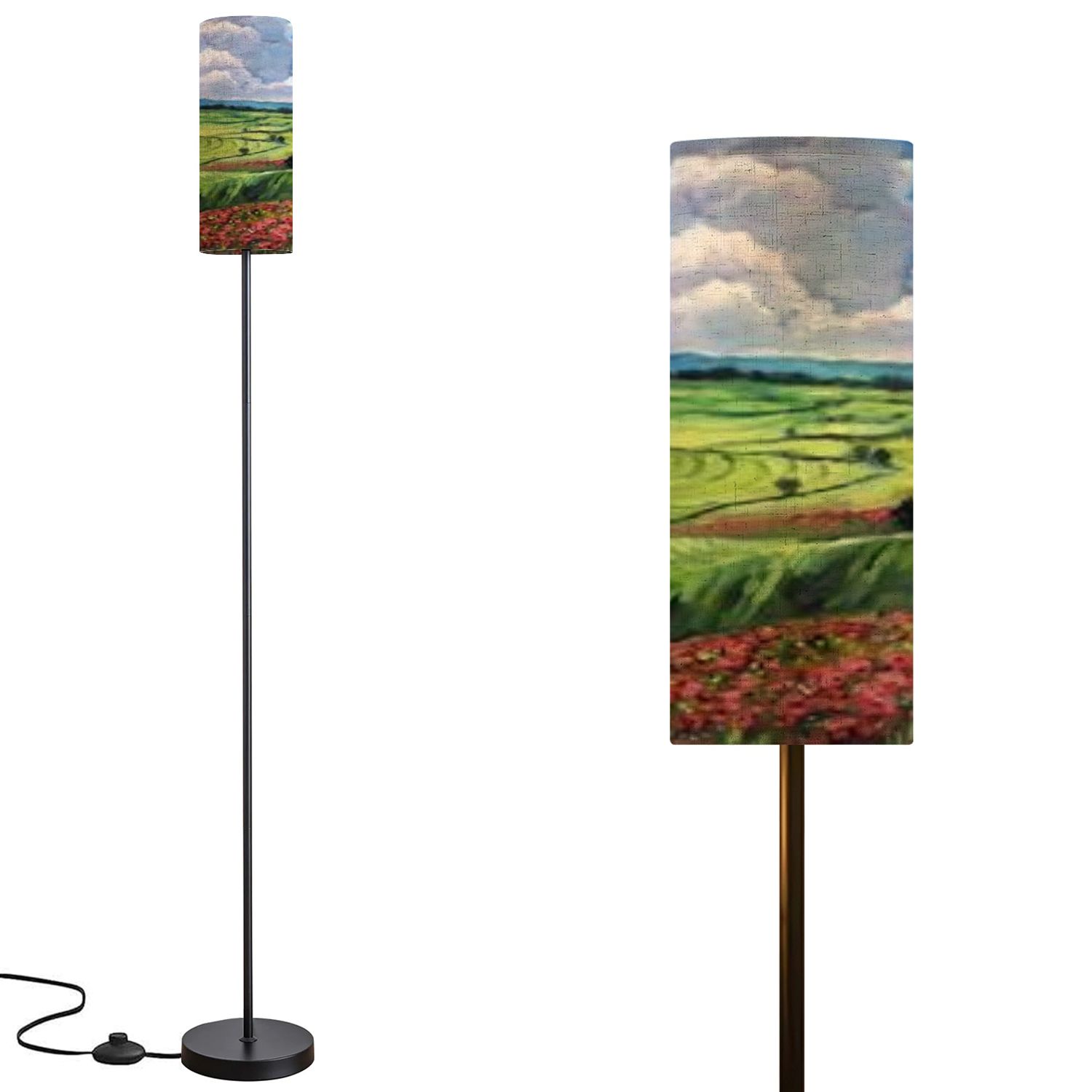 Modern Standing Lamps oil field front beautiful Fields Modern hand ...