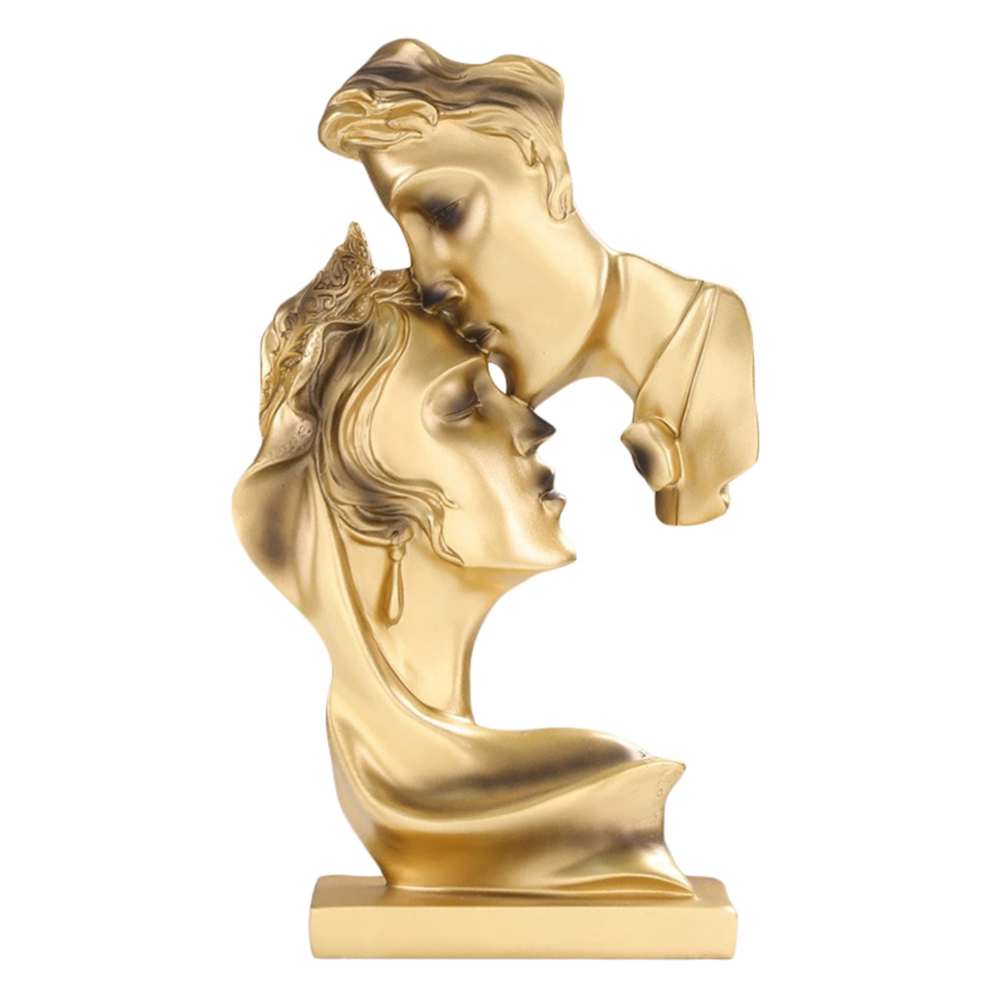 Modern Statue, Kissing Couple Model Sculpture Desktop Home Decor ...
