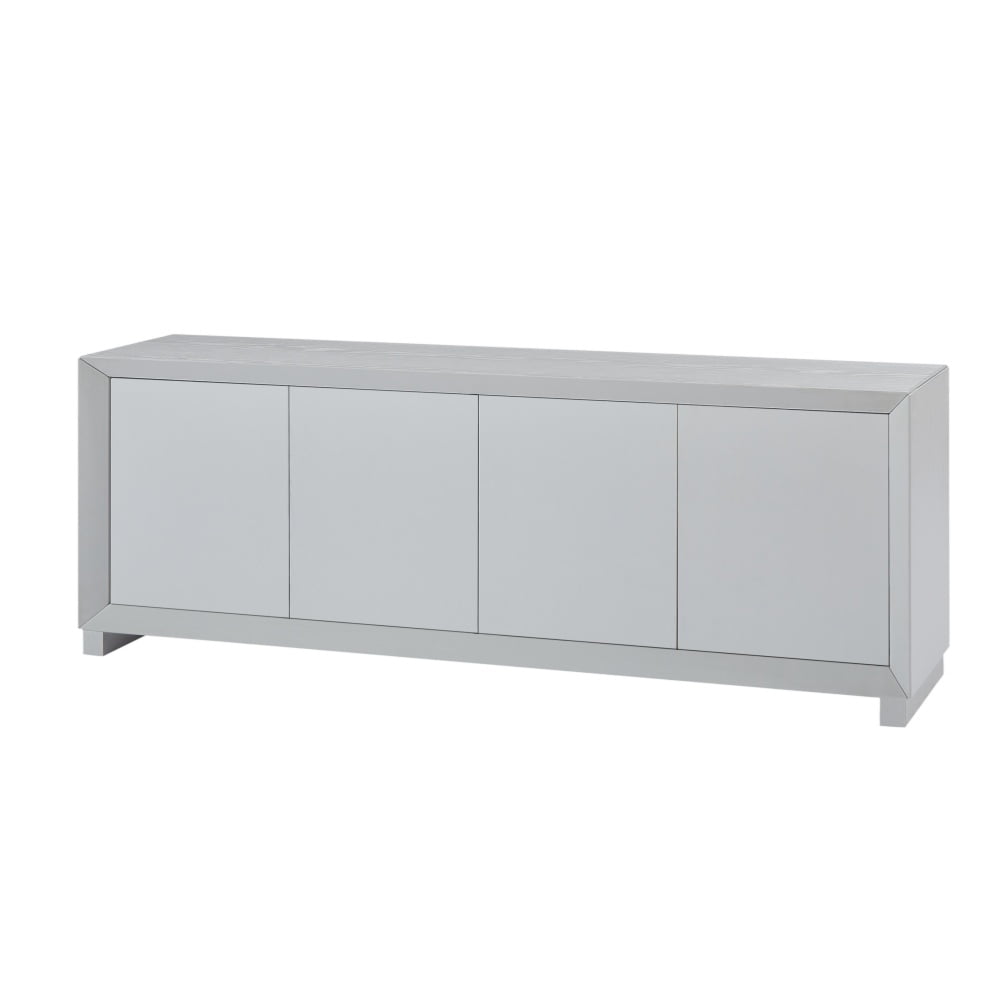 Modern Storage Cabinets With 4 Doors 2 Shelves, Sideboard Buffet ...