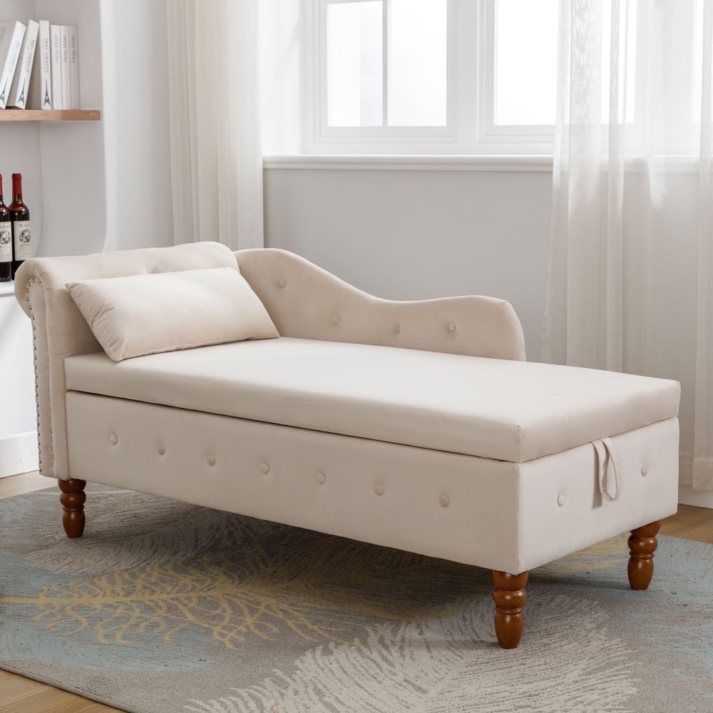 Modern Storage Sofa Recliner with Rivet Trim, Button Tufted Upholstered ...