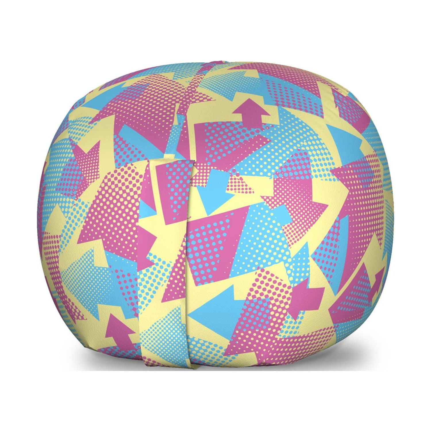 Modern Storage Toy Bag Chair, Illustration of Halftone Direction ...