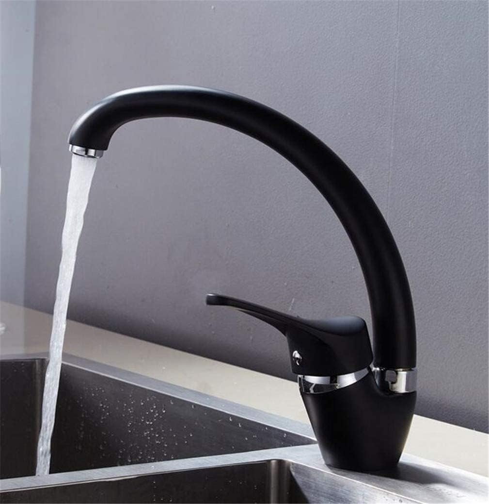 Modern Style Home Multi Color BlackChrome Color Kitchen Faucet Cold and ...
