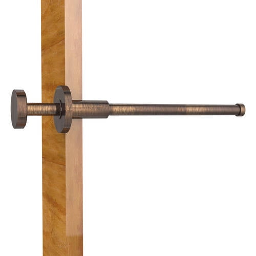 Modern Style Pullout Retractable Garment Rod - Venetian Bronze ...
