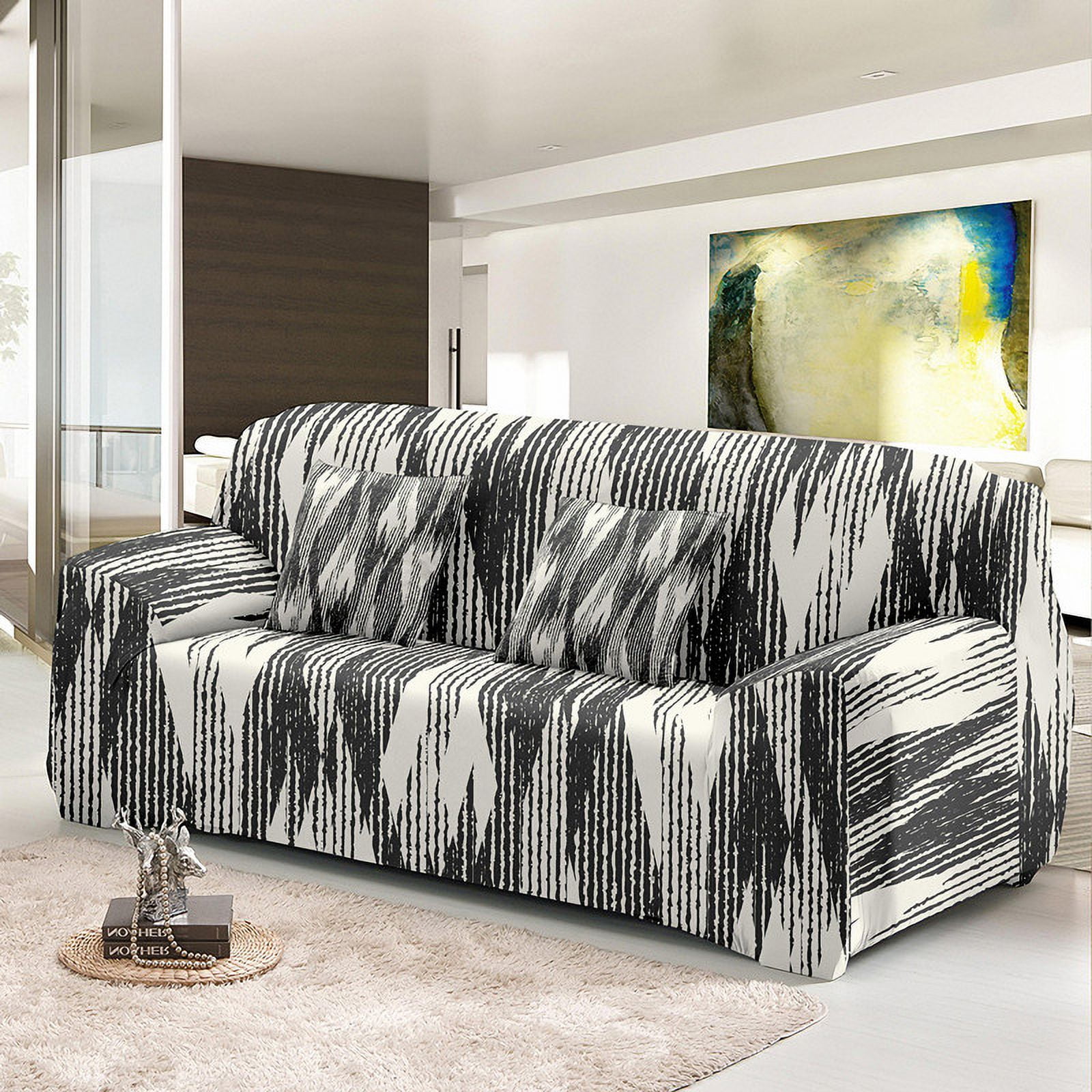 Modern Style Sofa Covers Elastic Corner Slipcover For Living Room ...