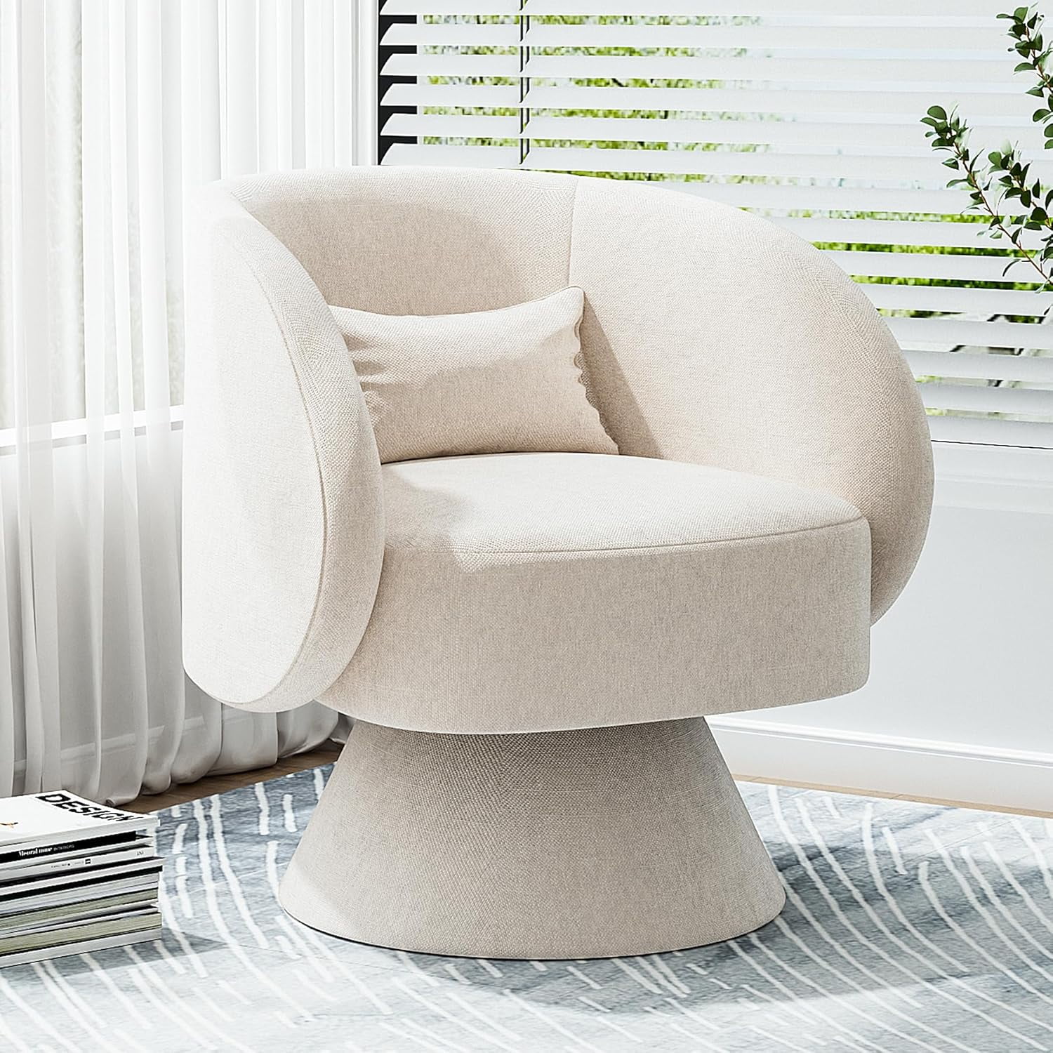 Modern Swivel Accent Chair for Multiple Spaces - Walmart.com