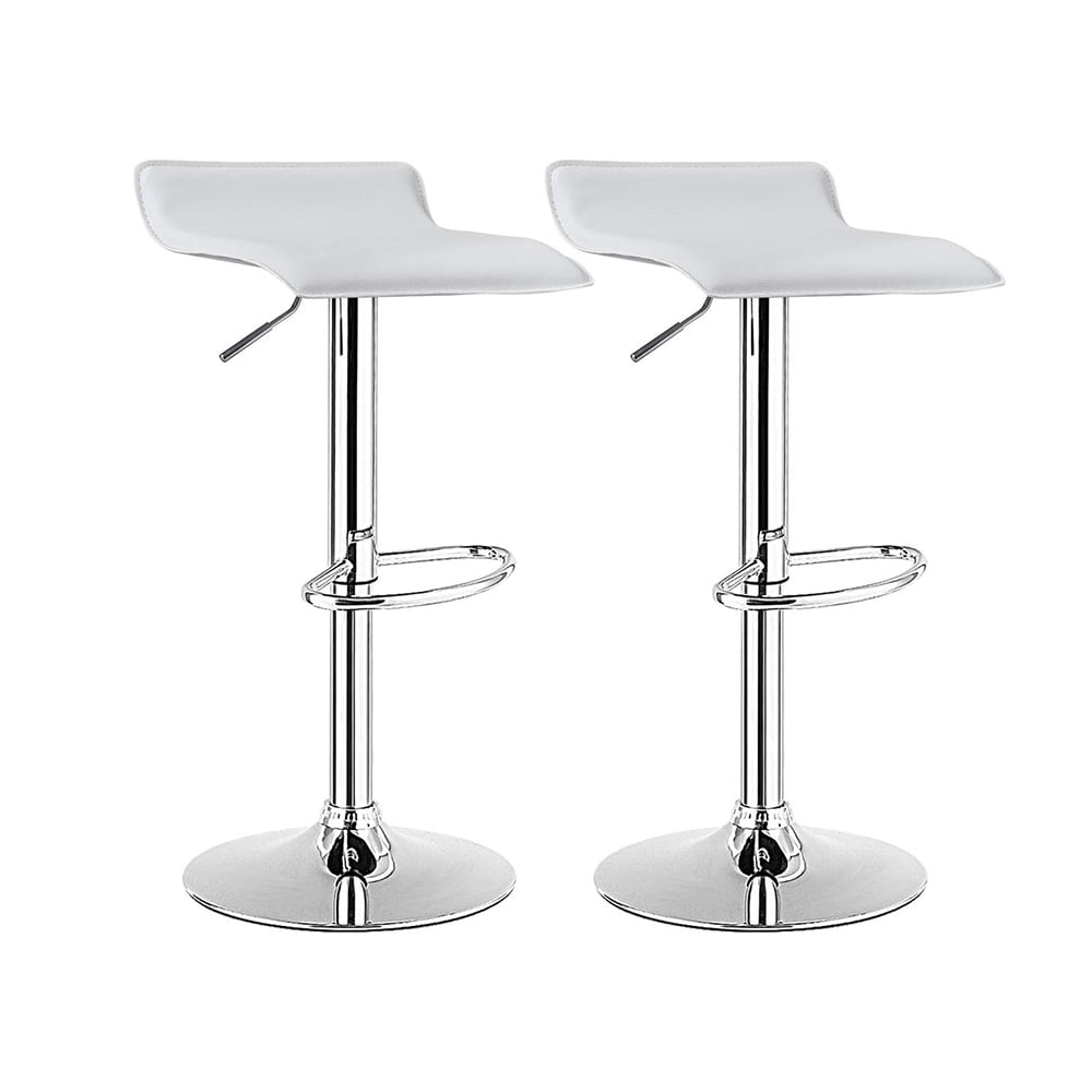 Modern Swivel Footrests, Bar Stools Set of 2, Contemporary barstools ...