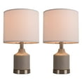 Modern Table Lamps Set of 2,Transitional Table Lamp for Living Room ...