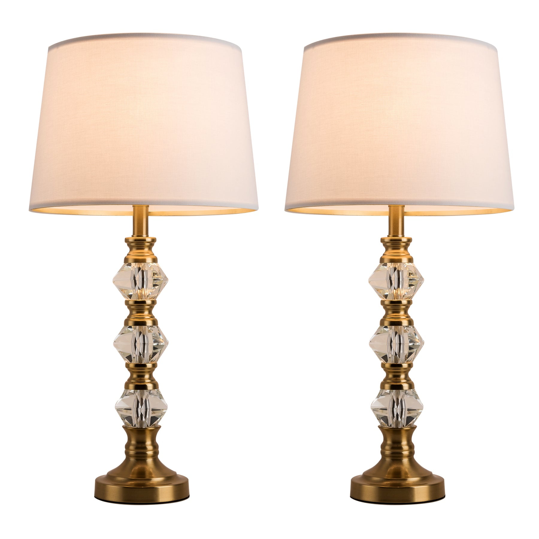 Modern Table Lamps Set of 2 ,Transitional Table Lamp for Living Room ...