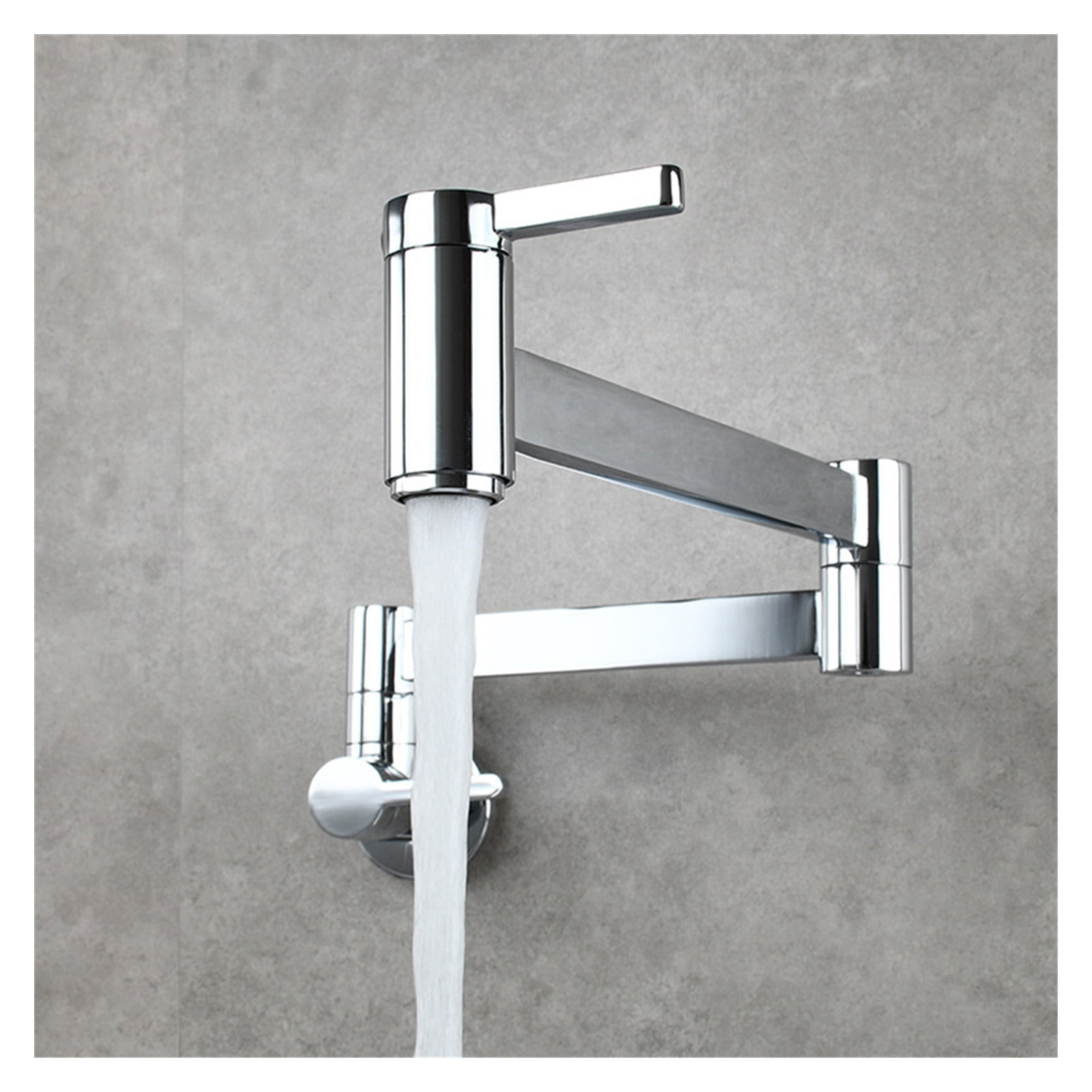 Modern Tap Cold Water Folding Arm Kitchen Faucet Bathroom Sink Pot ...