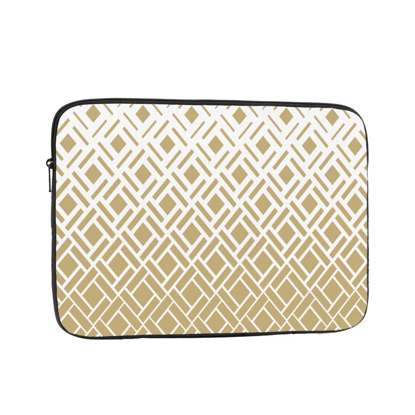 Modern Textures Diamond Shapes Portable Laptop Sleeve Compatible with ...