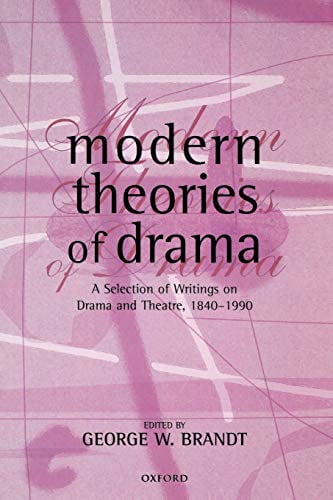 Pre-Owned Modern Theories of Drama: A Selection of Writings on Drama ...