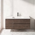 Modern Thin-Edge Single Bowl Countertop Bathroom Vanity Basin, Large ...