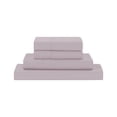 Modern Threads 4-Piece Solid Dusty Mauve Microfiber Bed Sheet Set ...
