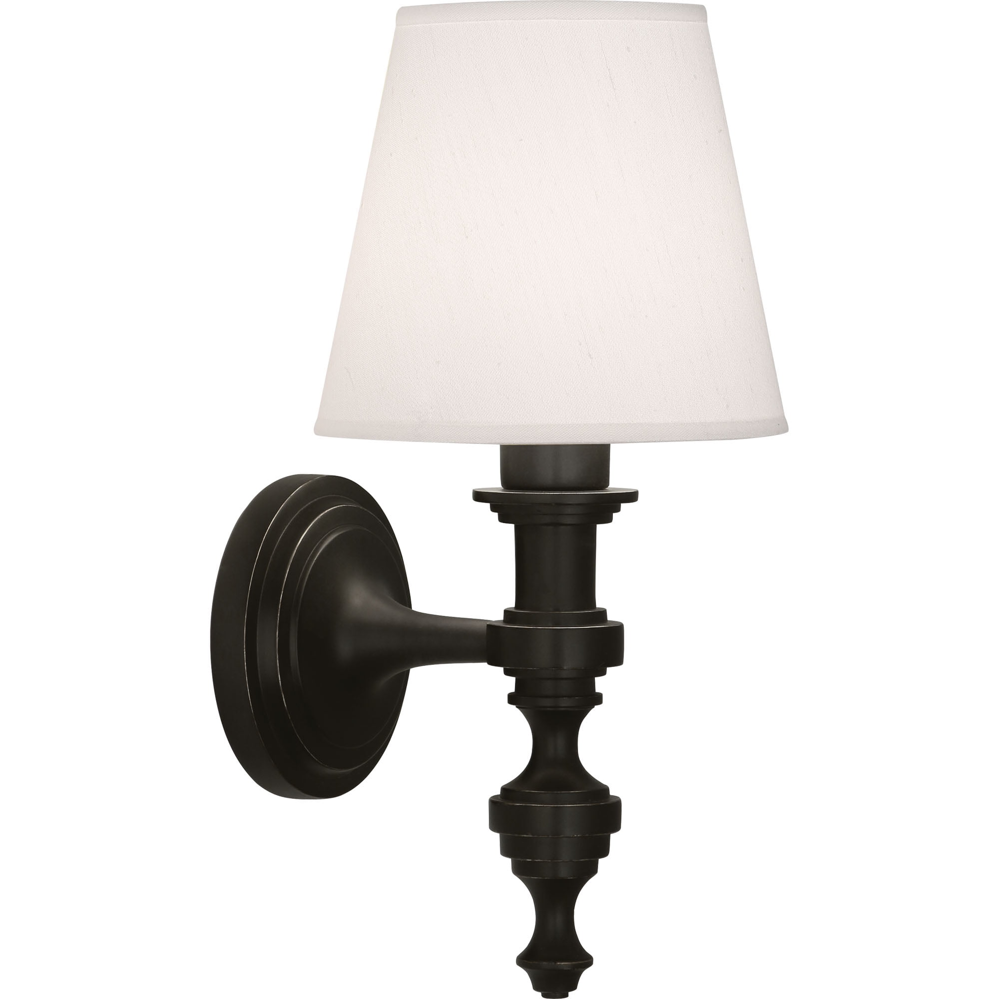 Modern Tiered Tapper Wall Sconce - Deep Patina Bronze Finish with ...