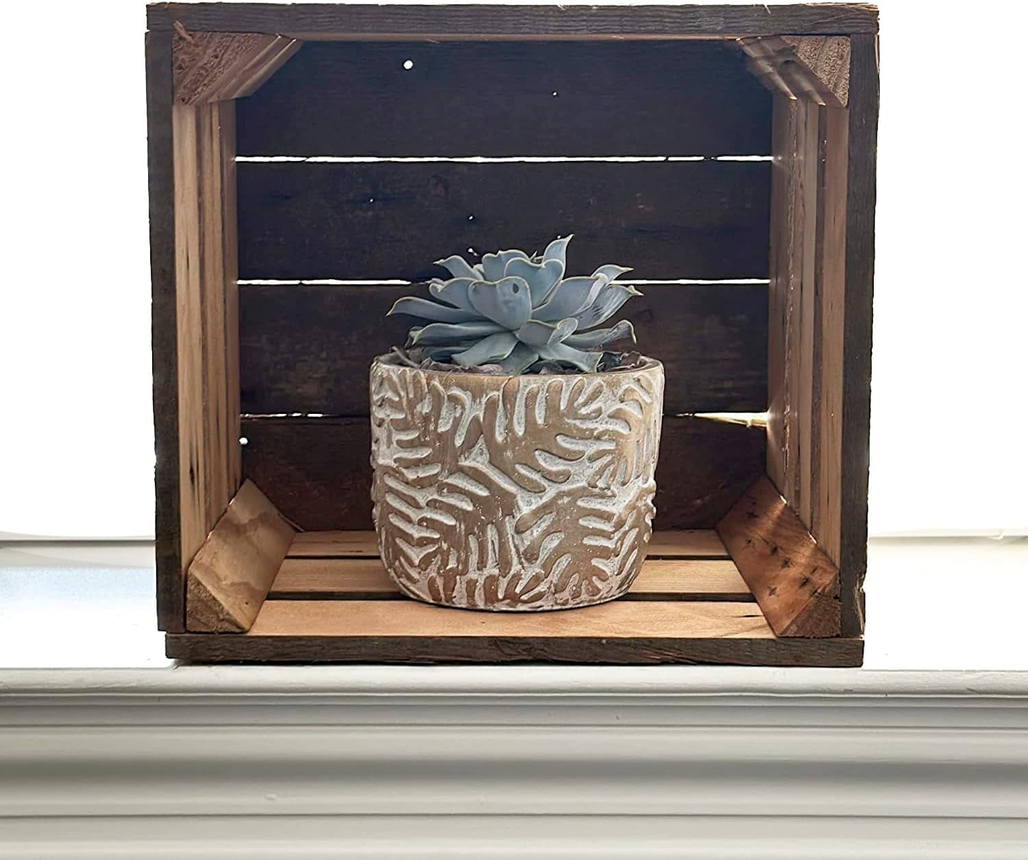 Modern Timber Craft Rustic Wooden Crates | Reclaimed Barn Wood Nesting ...