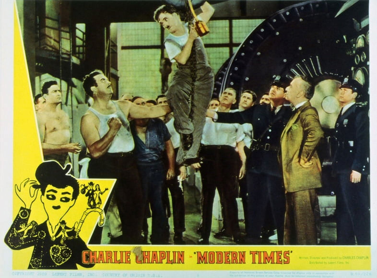 Modern Times - movie POSTER (Style A) (11" x 14") (1936) - Walmart.com