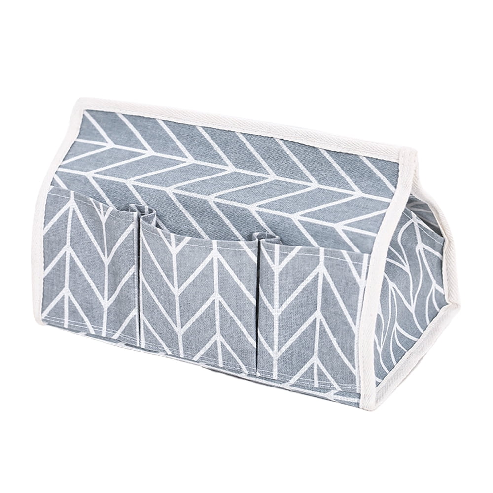 Modern Tissue Storage Box Fabric Tissue Box Holder Polyester Tissue Box ...