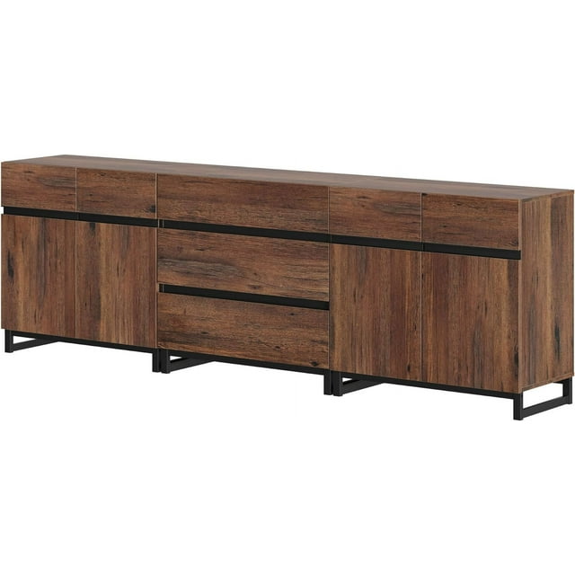 Modern Tv Stand For Tvs Up To 100 Inch, 3 In 1 Tv Console With ...