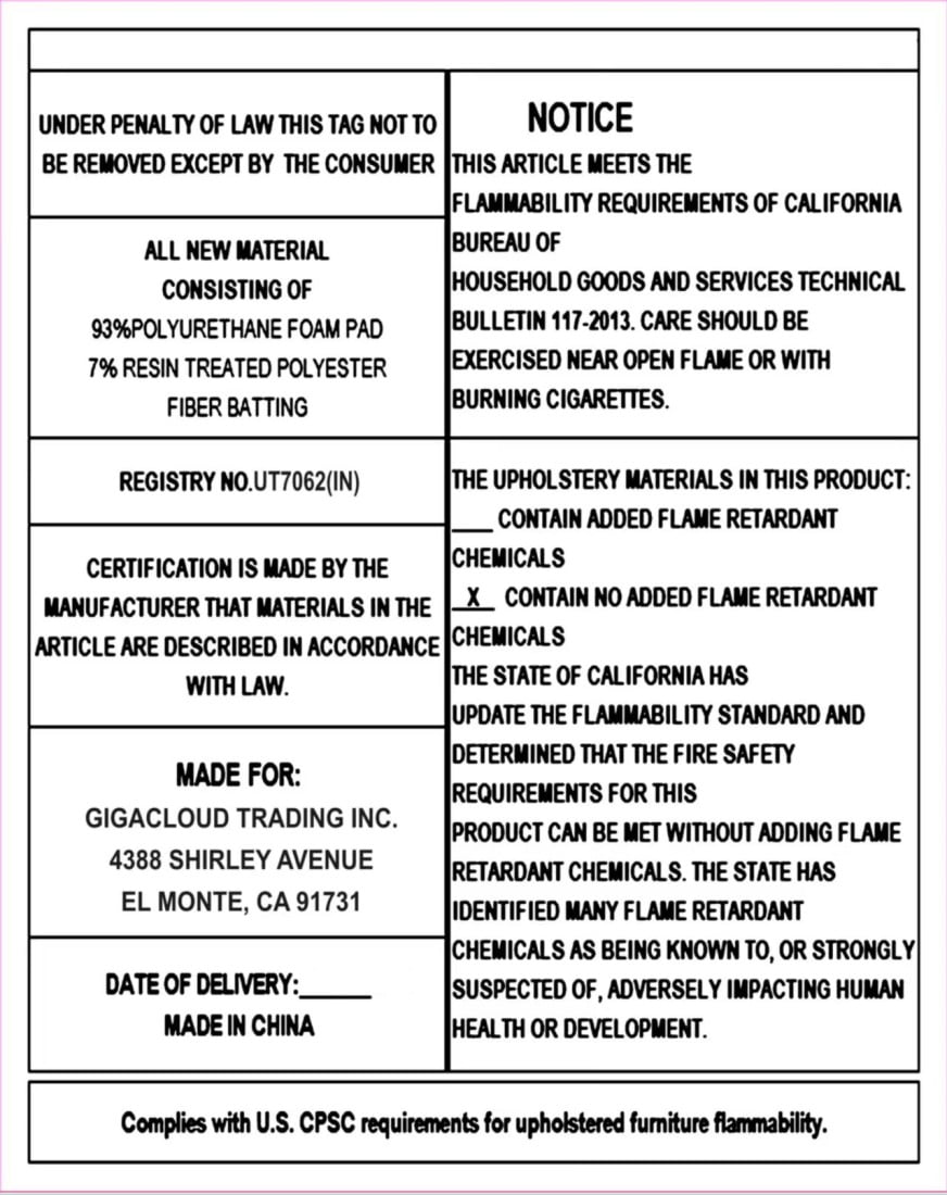 Modern Upholstered Wingback Armchair with Solid Birch Legs, High Back ...