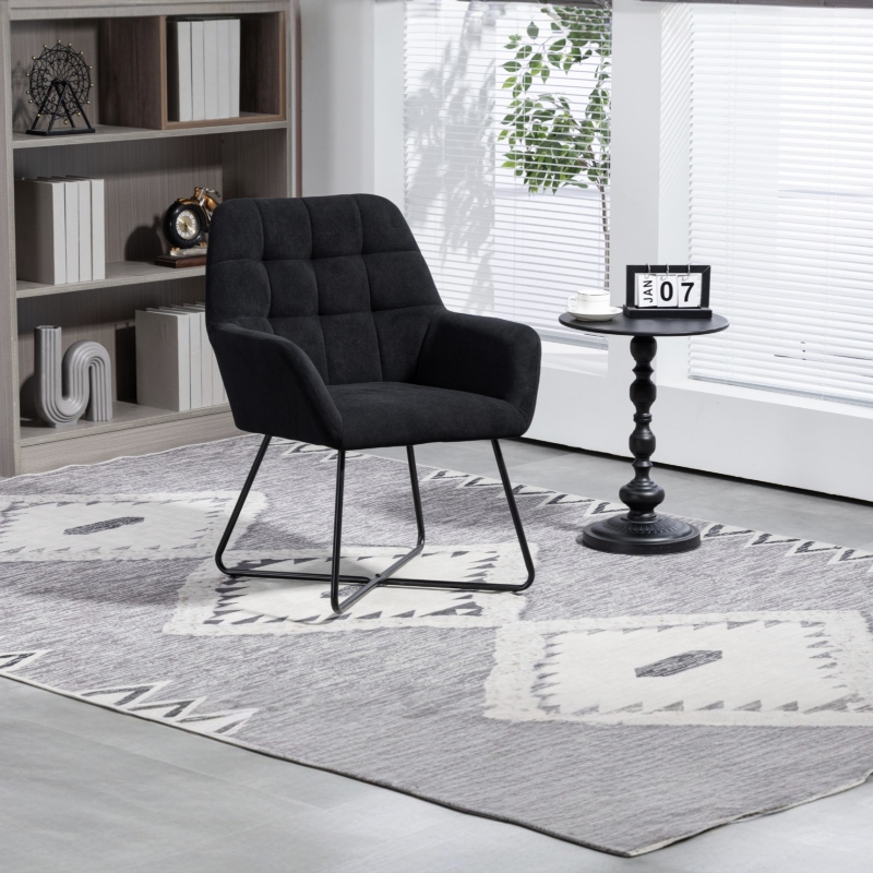 Modern Velvet Desk Chair Swirl Office Chair with adjustable foot nails ...