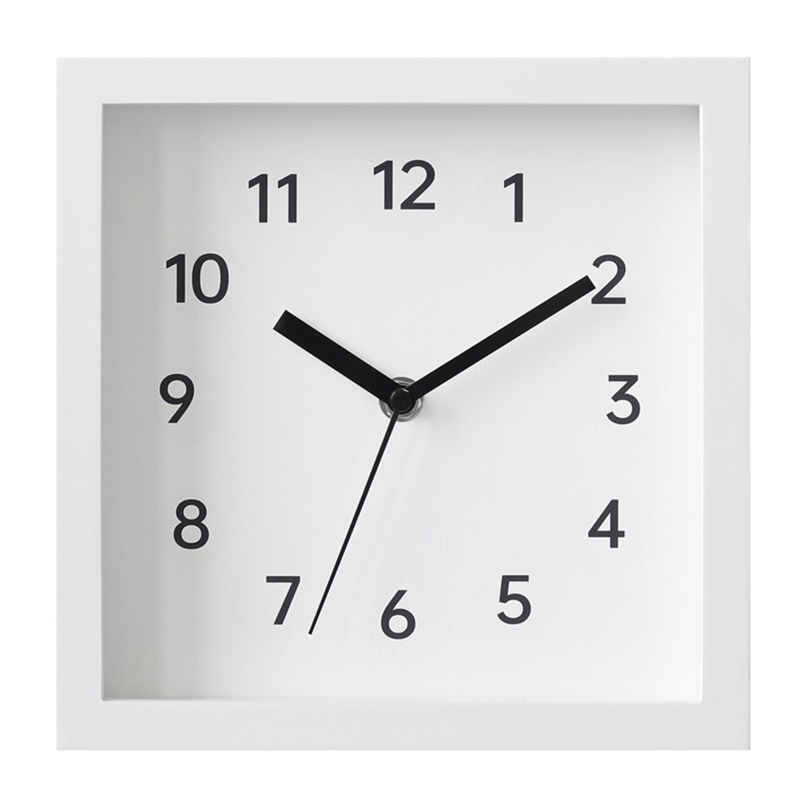 Modern Wall Clock for Living Room Silent Operation Battery Powered ...